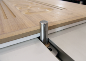 Pop Up/Down Material Location Pins - Complete CNC Solutions Ltd
